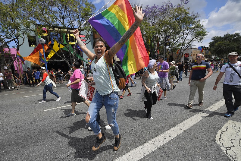 Mix of Pride and Anger at LGBT Rights Marches Across US
