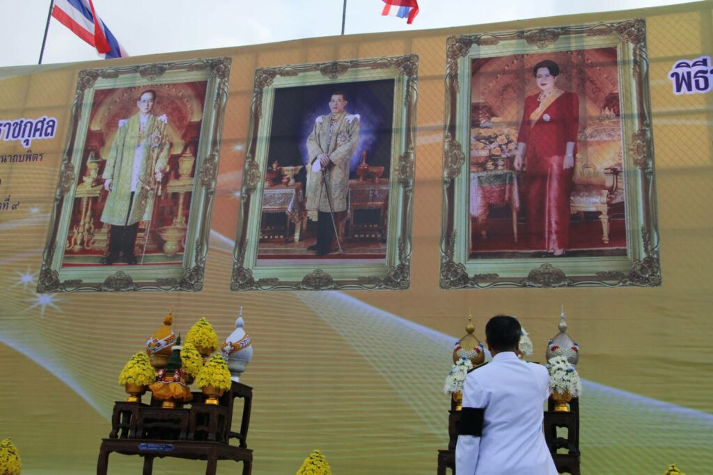 Mourning and Ceremony Mark Birthday of King Rama X
