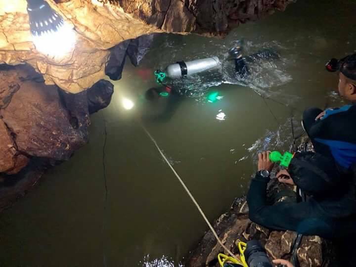 Less Rain Forecast as Cave Search Continues
