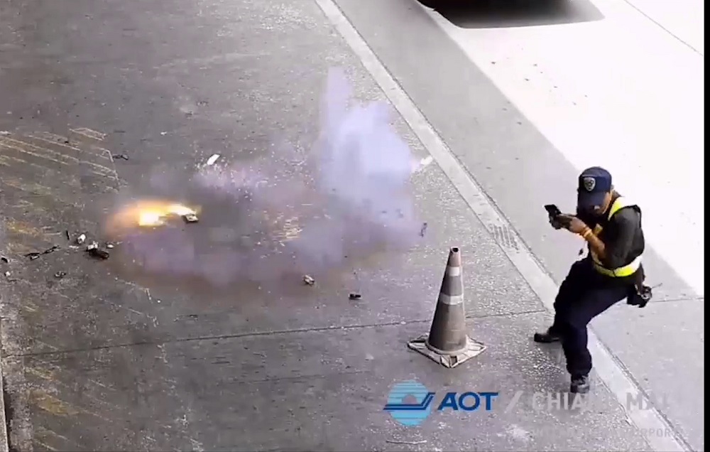 Power Bank Explosion at CNX Caused by Leaked Liquid: Official