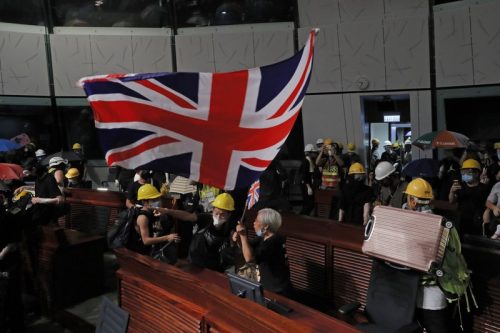 In Hong Kong, Colonial Flag Symbolizes Values and 'Good Old Days'