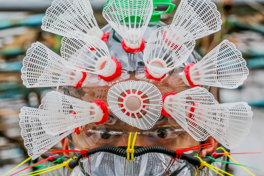 Filipino Artist Encourages Social Distancing by Scary Masks