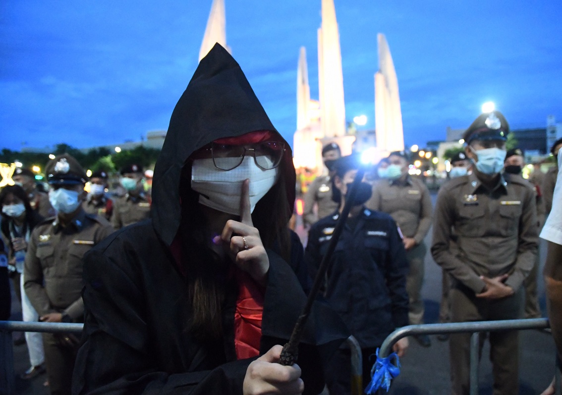 Yer an Activist, Harry: Themed Protest Calls for Democracy, Reforms