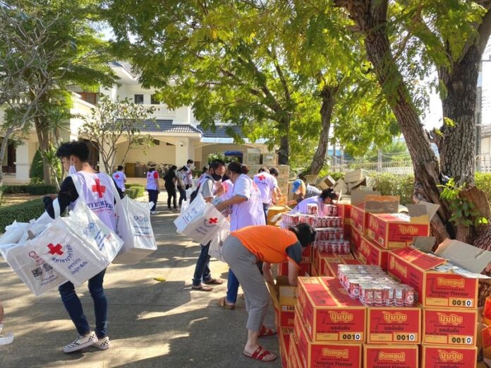 The Thai Red Cross Society Steps up Humanitarian Efforts Against a New ...