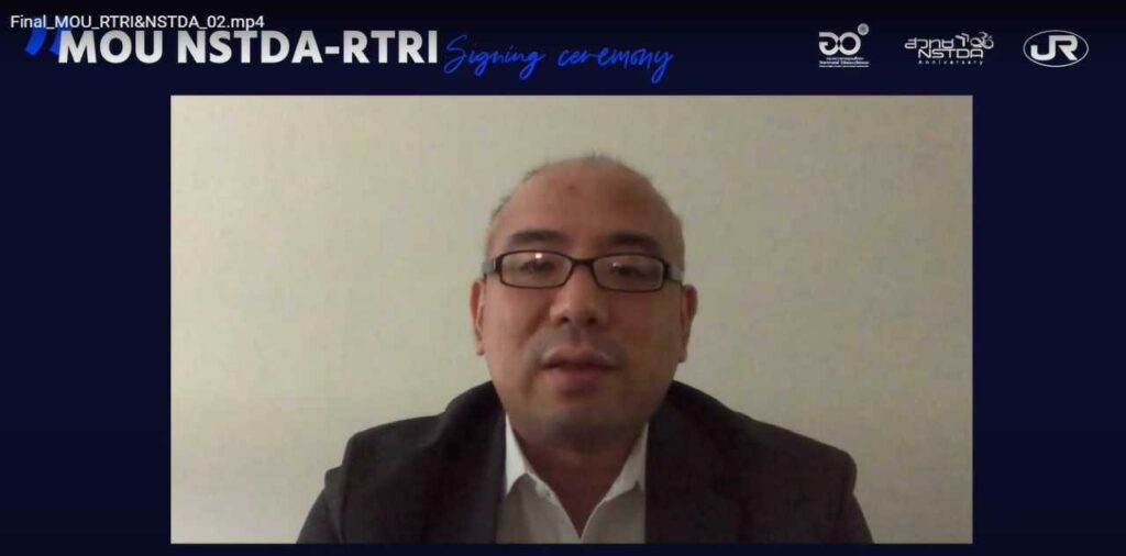 NSTDA partners with Railway Technical Research Institute (RTRI) Japan ...