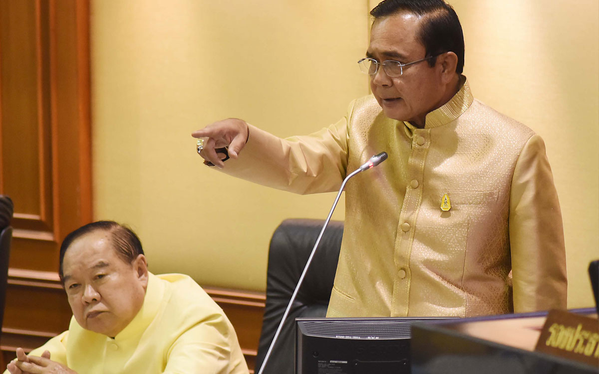 Prawit Says He's Willing to Serve With Prayut Till '2027'