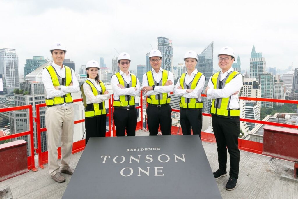 Asset Five and Capstone Asset holds “ Tonson One Residence Topping Off Ceremony”