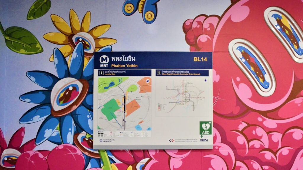 Exciting New ‘Metro Art’ Attraction Opens on Bangkok’s MRT Subway
