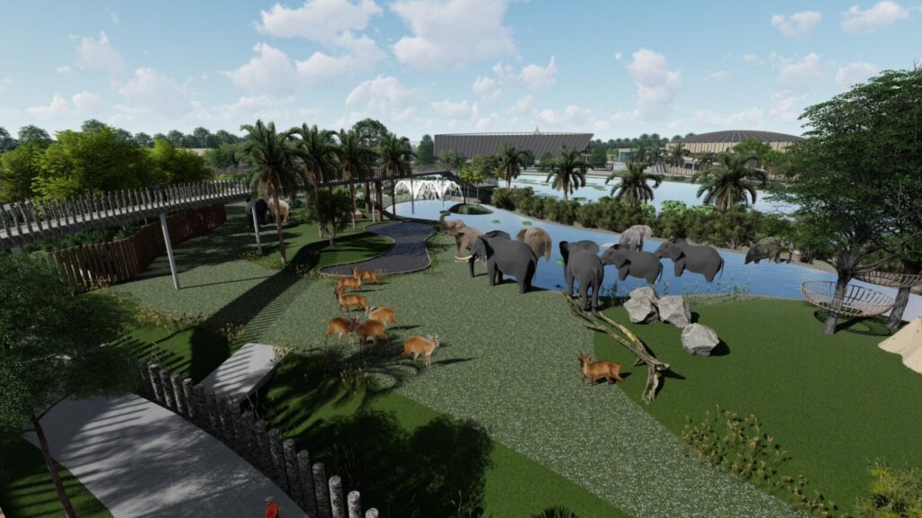 First Look at Thailand’s New $157 million Zoo on Royal Land