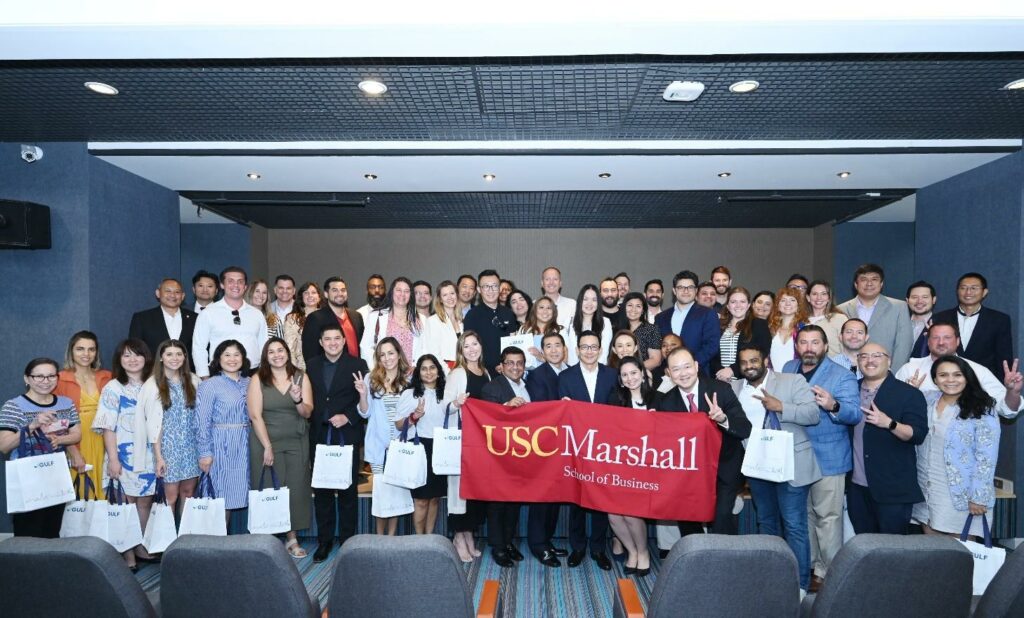 GULF hosts USC Marshall Executive MBA Visit Inspiring Business Scholars