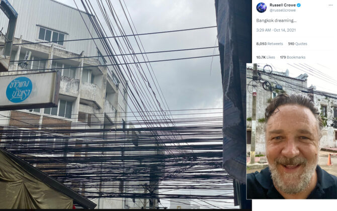 Bangkok Finally Begins To Organize Messy Communication Cables