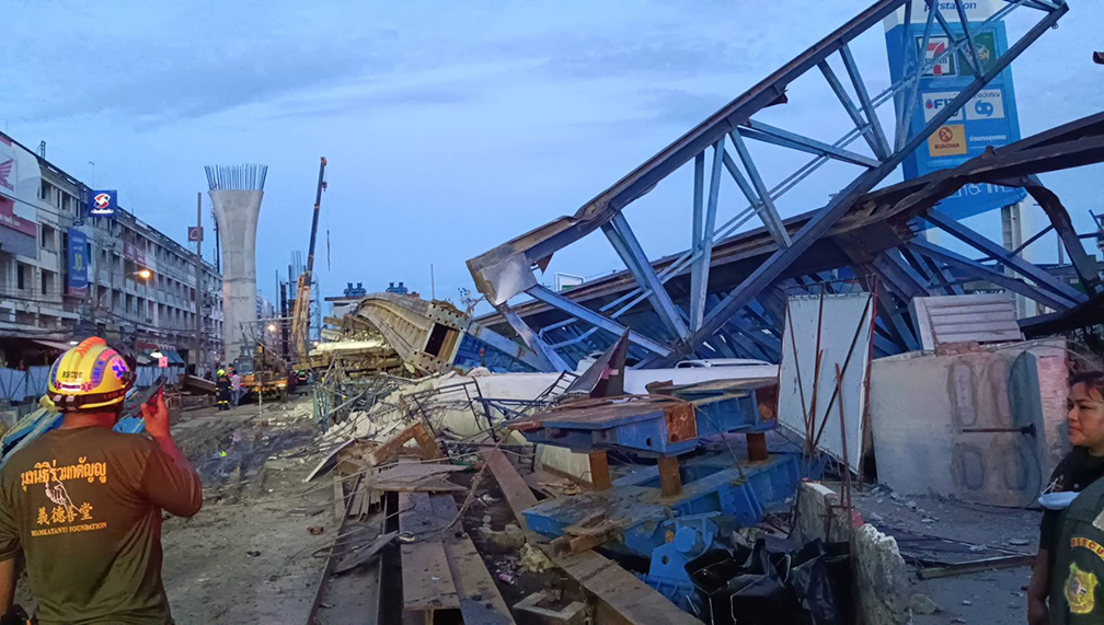 Bangkok Governor Says The Elevated Road That Fatally Collapsed Is Not ...