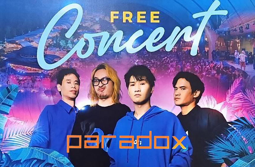 “Blue Tree Phuket” Is Presenting a Free Concert of “Paradox”