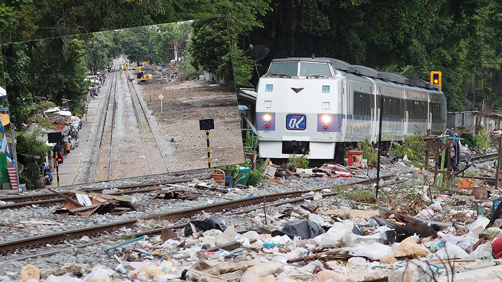 How Picture of a Japanese Train Help Clean up Trash in Bangkok?