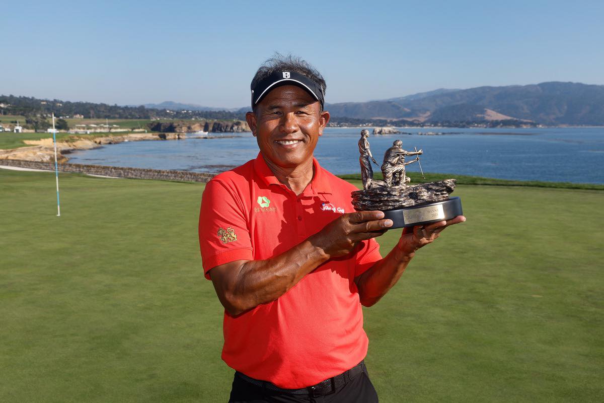 Thongchai Jaidee Outlasts Justin Leonard in a Playoff to Win at Pebble ...