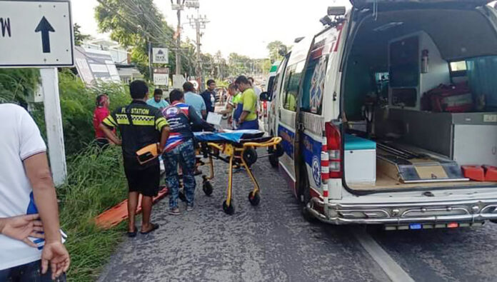 Russian Driver Crashes With A Motorbike, Killing 2 Foreigners in Phuket