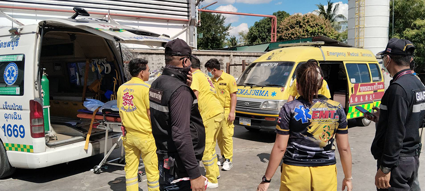 A Cardboard Box From The US Comes With Human Leg Skeletons