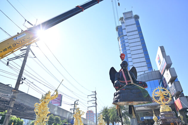 End Of The Controversial "Kru Guy Kaeo" Statue At The End Of 2023