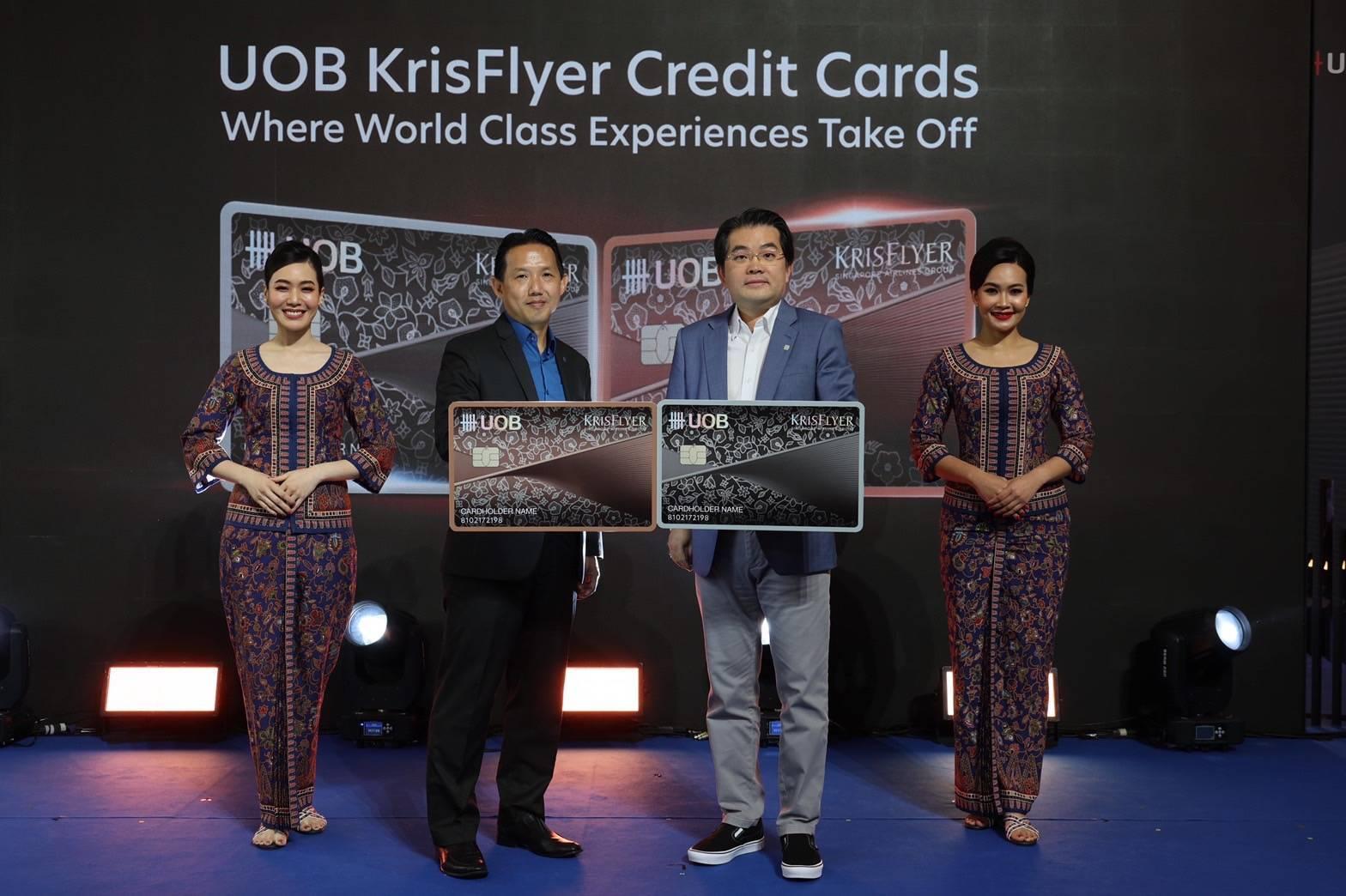 UOB Thailand and Singapore Airlines launch UOB KrisFlyer Credit Cards