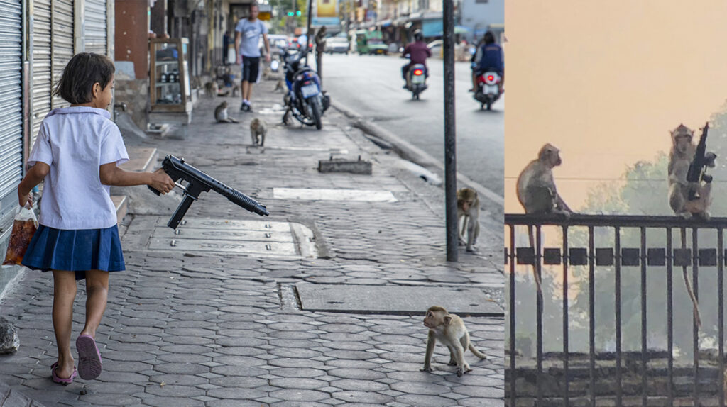 Lopburi Locals Ask the Prime Minister To Address Monkey Issues