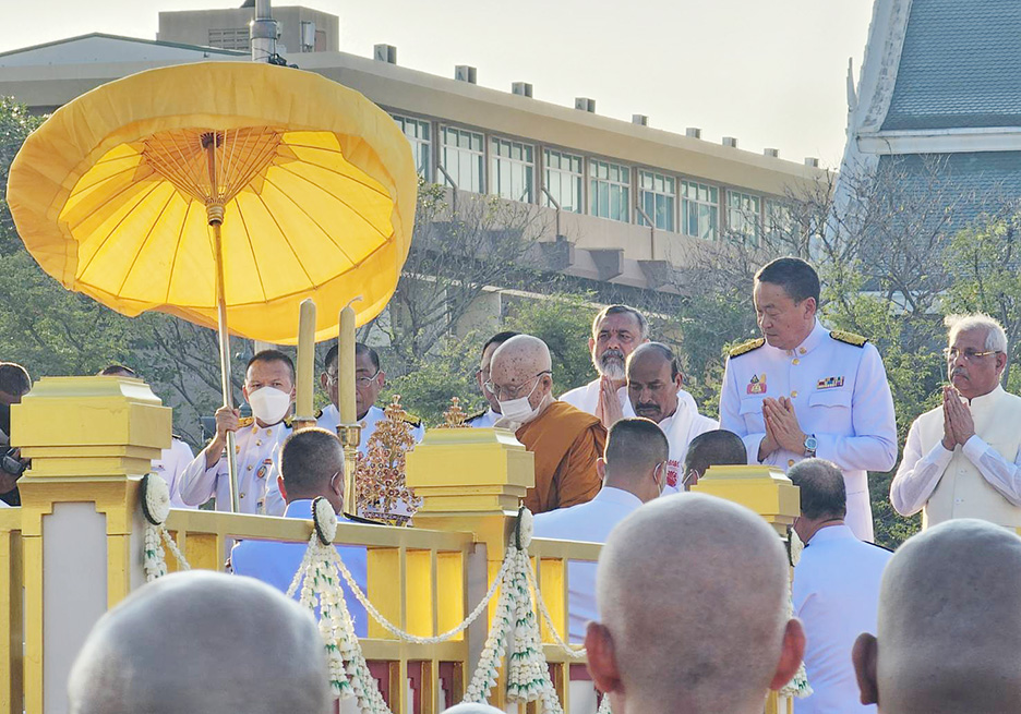 Holy Buddha Relics from India Are Open to the Public in Bangkok
