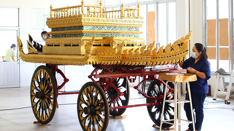 Using Synchrotron Technology, Thai Researchers Restore the Royal Chariot