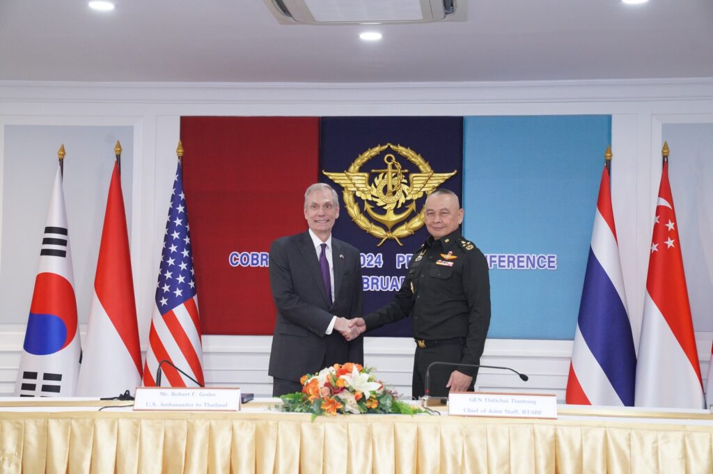 Ambassador Robert F Godec Remarks Cobra Gold 2024