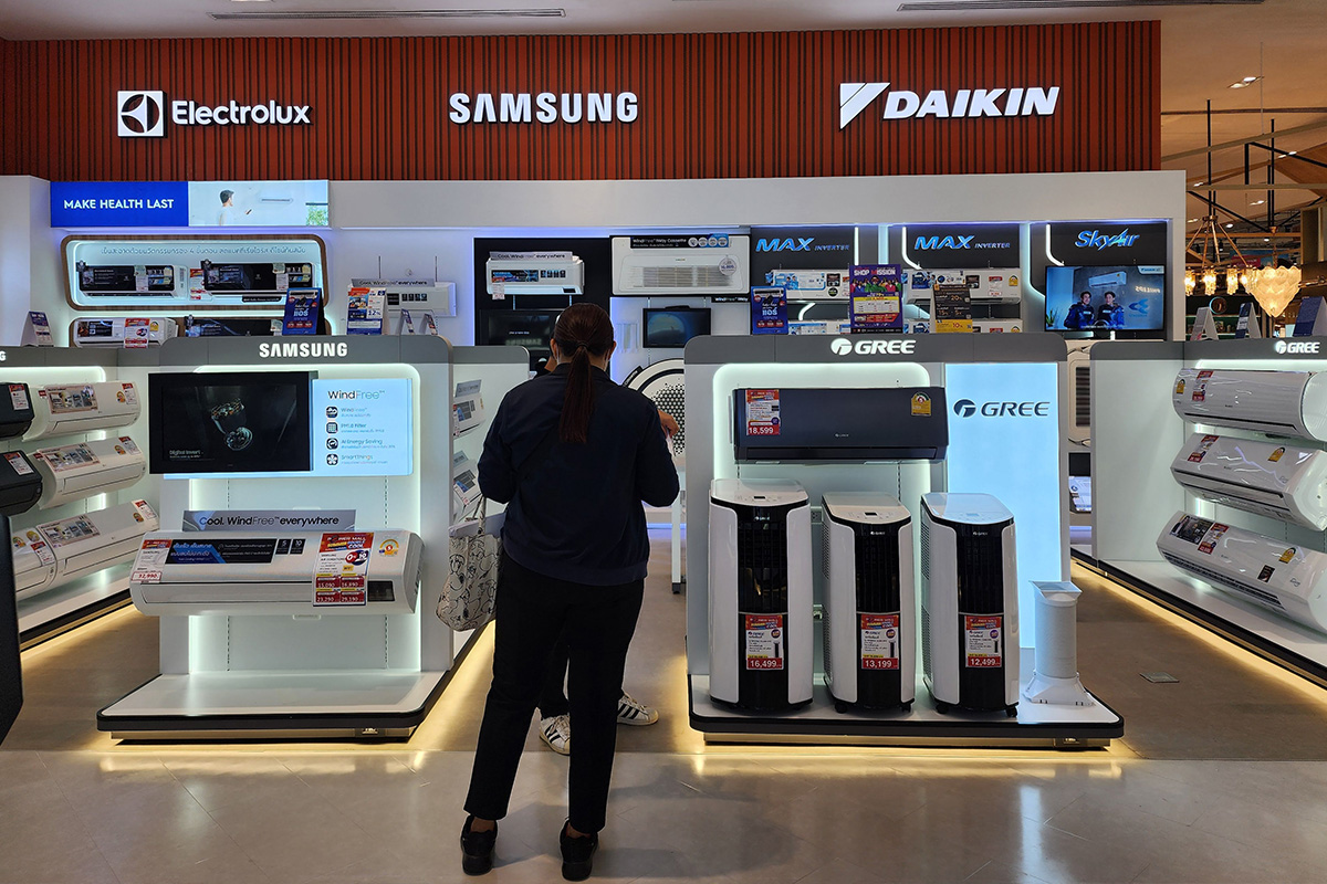 Thailand's Hot Weather Drives Up Air Conditioner Sales