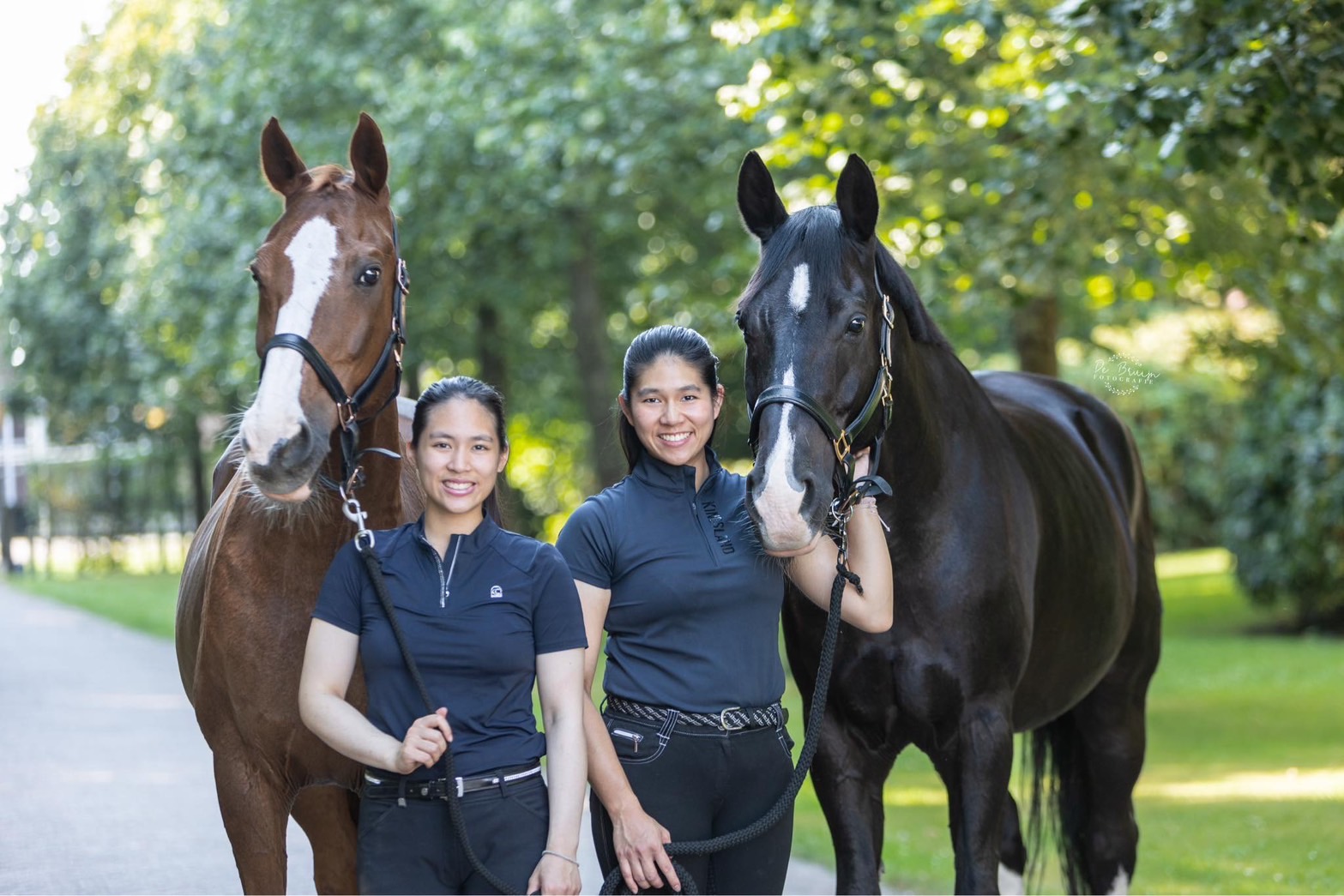 Thai Dressage Rider Sisters, Pam and Patty Vuntanadit, Are Rising