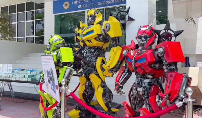Thailand, Australia and Taiwan Seize 320 KG of Ketamine Hidden in Robot ...