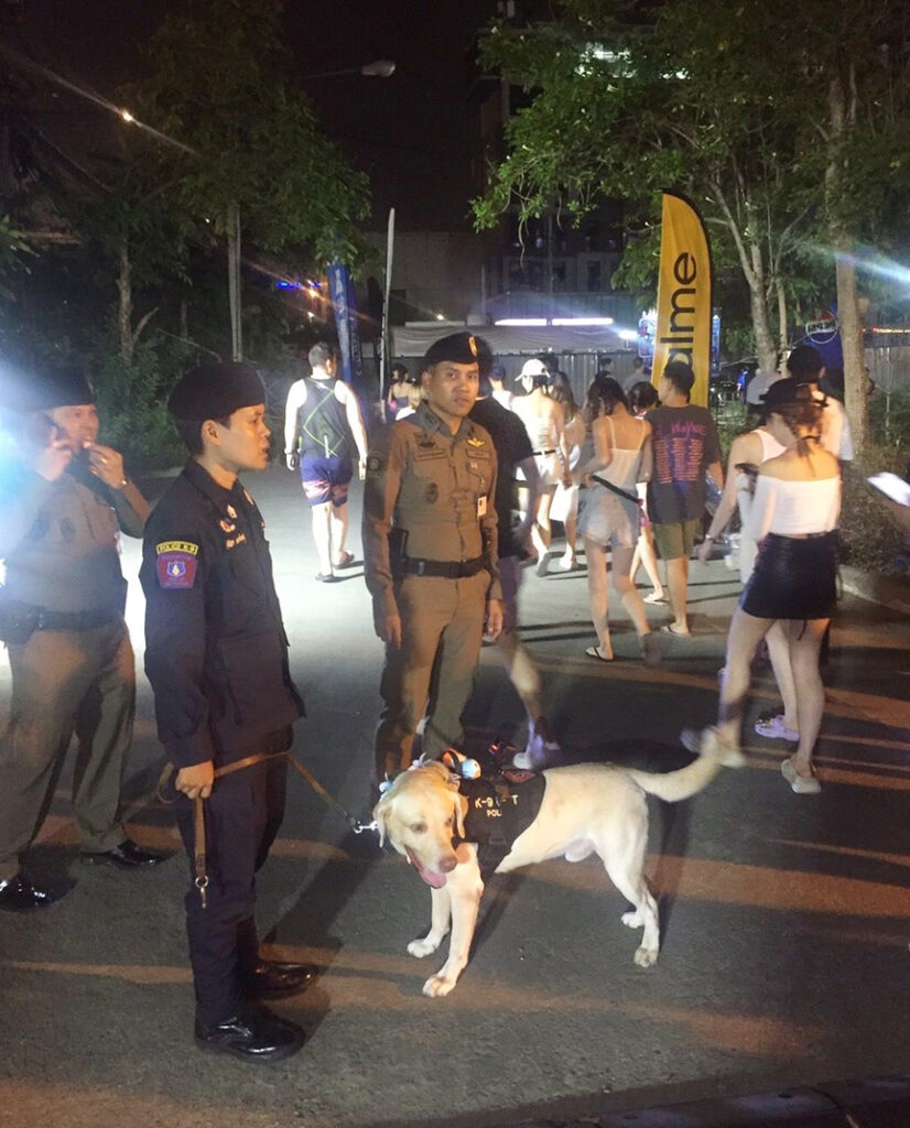 Police Charge Hong Kong Man with Drug Smuggling at Songkran Party