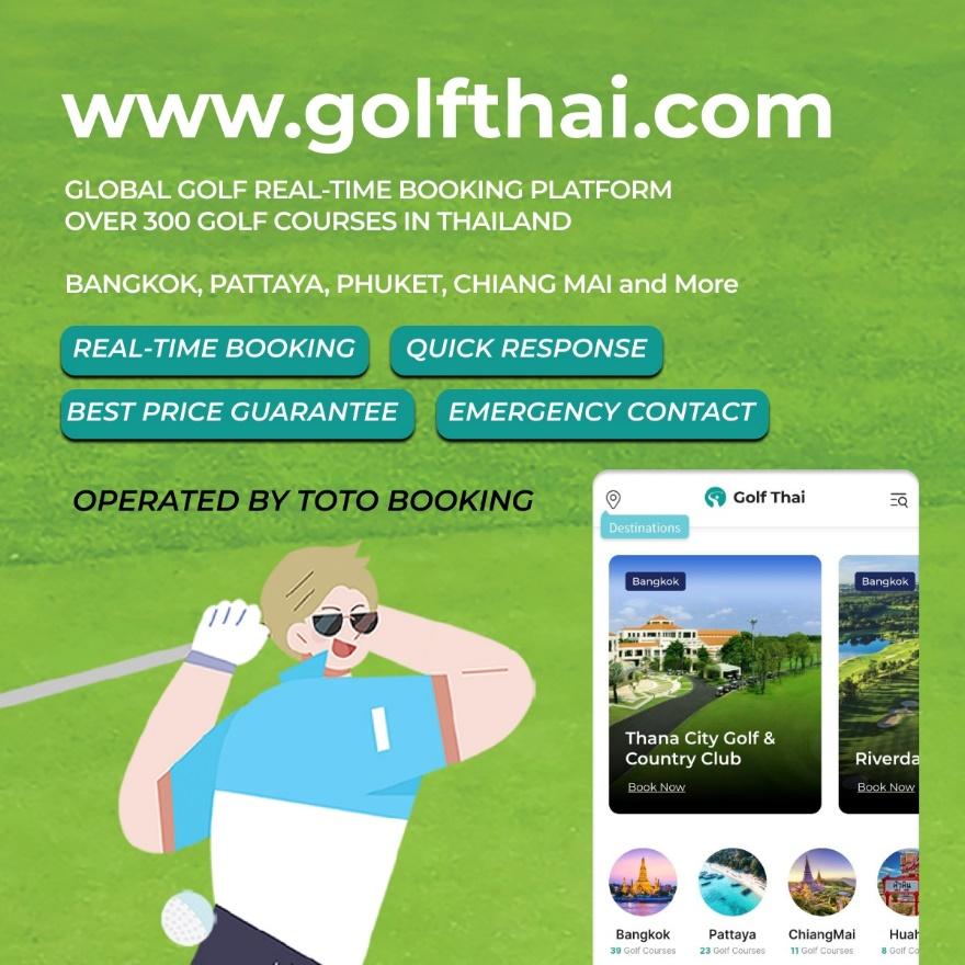 Golf Thai, Your Best Golf Booking Platform in Thailand