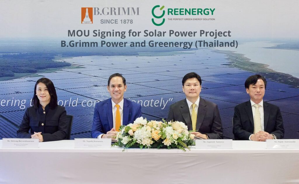 B.Grimm Power and Greenergy (Thailand) Focus Solar Power on Industrial ...
