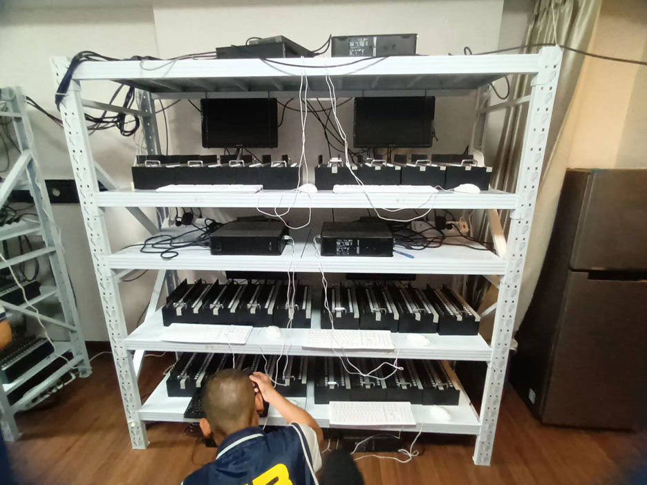 Thailand Seizes 3,200 Calls/Sec Simboxes in Call Center Gang Crackdown