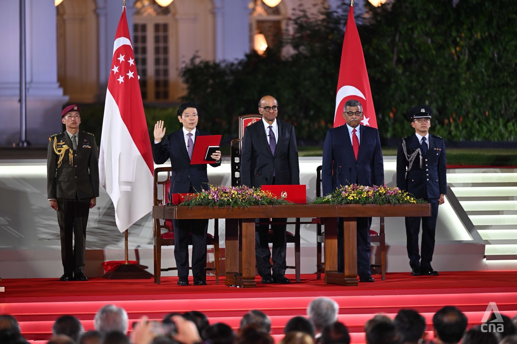 Lawrence Wong Sworn In As Singapore's Fourth PM, As Lee Hsien Loong Bows Out After 20 Years