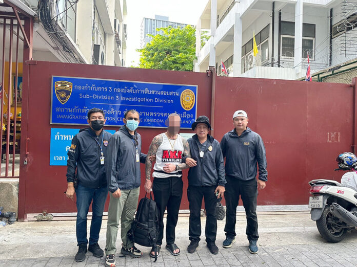 Aussie Hardened Criminal Caught in Pattaya After Fleeing Phuket
