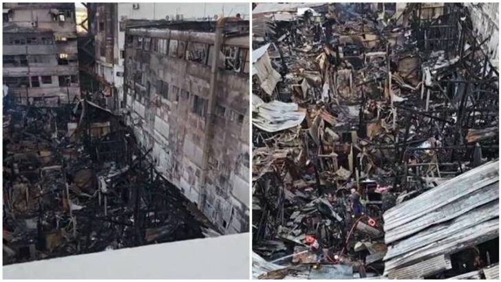 Tourist Hotspot Yaowarat Hit by Major Fire, Possible Electrical Cause