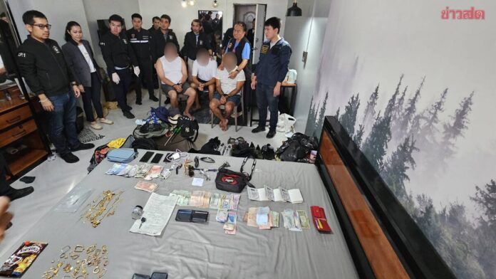 Colombian Gang Arrested for Robbery Spree Across 5 Thai Provinces