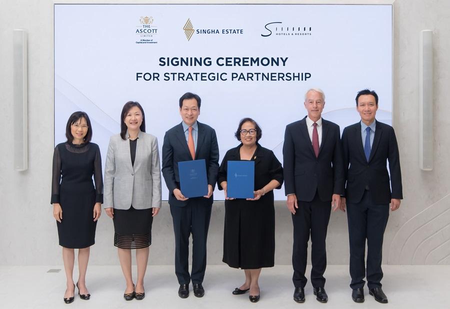 S Hotels & Resorts and Singha Estate Form a Strategic Partnership