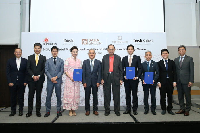 Sahapat Group Joins Tokyu and Dusit Thani To Develop Rama 3 Area