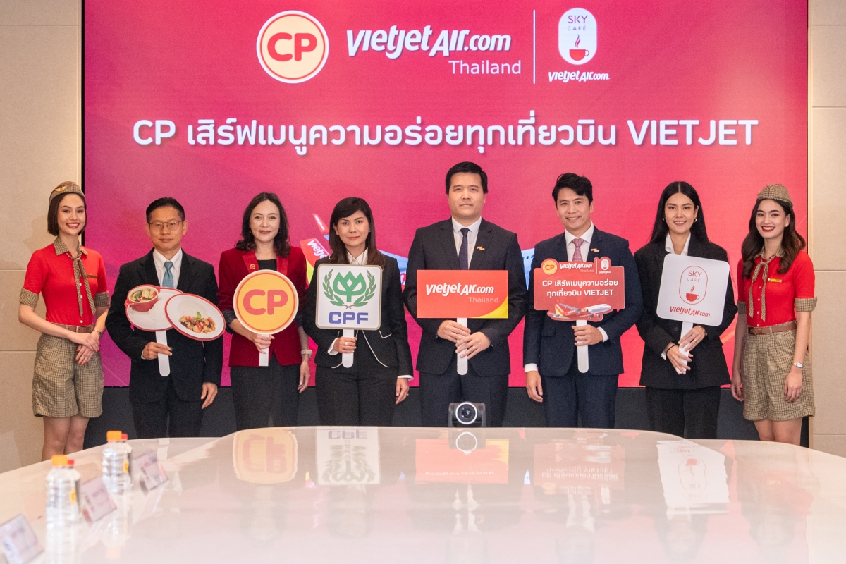 CP Foods x Vietjet Thailand Enhancing Inflight Dining Experience
