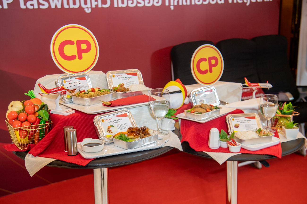 CP Foods x Vietjet Thailand Enhancing Inflight Dining Experience