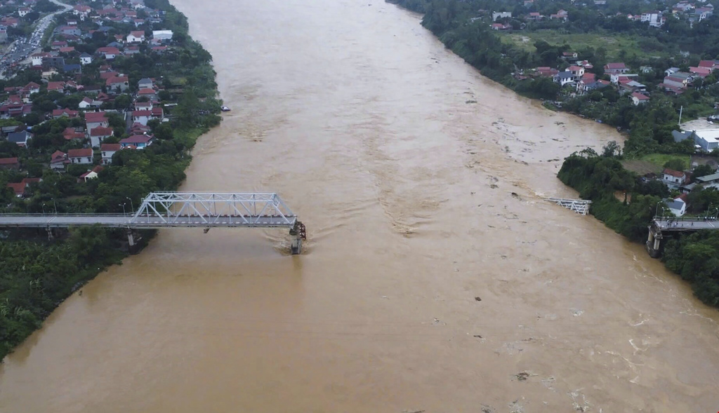 Tropical Storm Yagi Triggers Severe Flooding in Northern Thailand