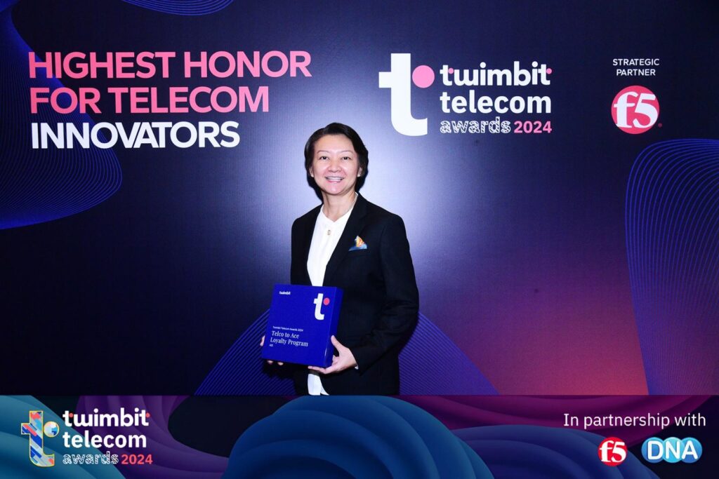 AIS Wins 'Telco to Ace Loyalty Program' at Twimbit Telecom Awards 2024
