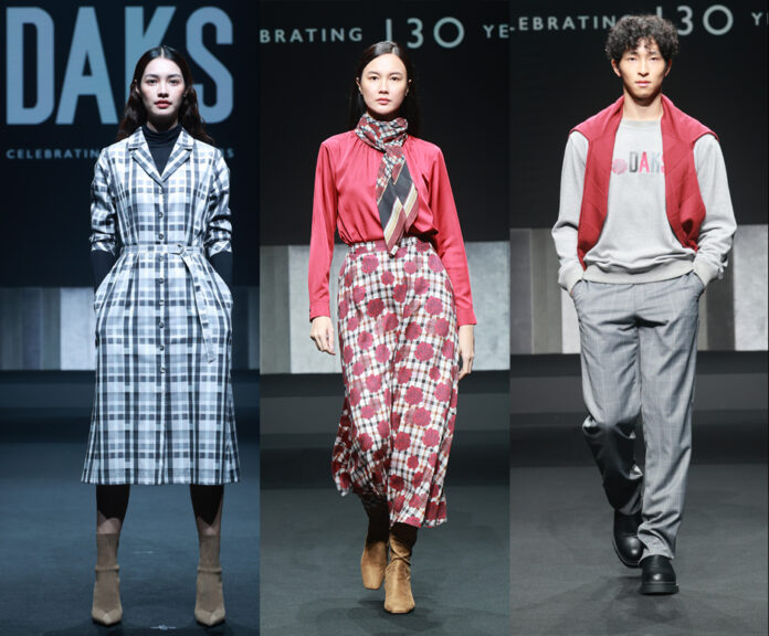 DAKS Marks 130 Years Launching British Style Collections in Bangkok
