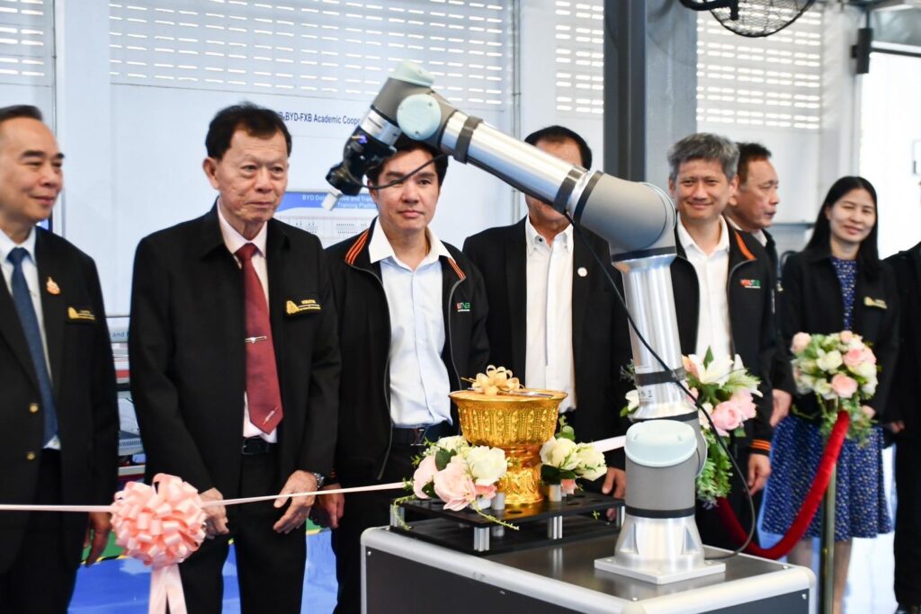 KMUTNB Opens EV Tech Center in Rayong's Map Ta Phut