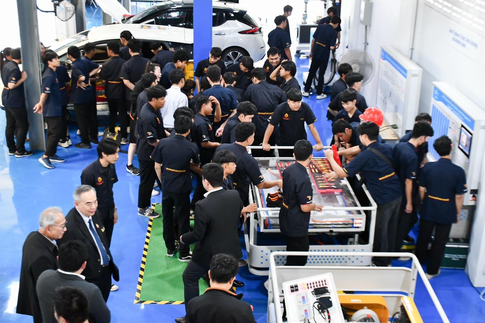 KMUTNB Opens EV Tech Center in Rayong's Map Ta Phut