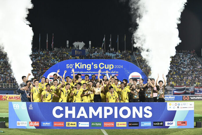 Thailand Edges Syria 2-1 to Win King's Cup, Chanathip Gives Credit to Fans