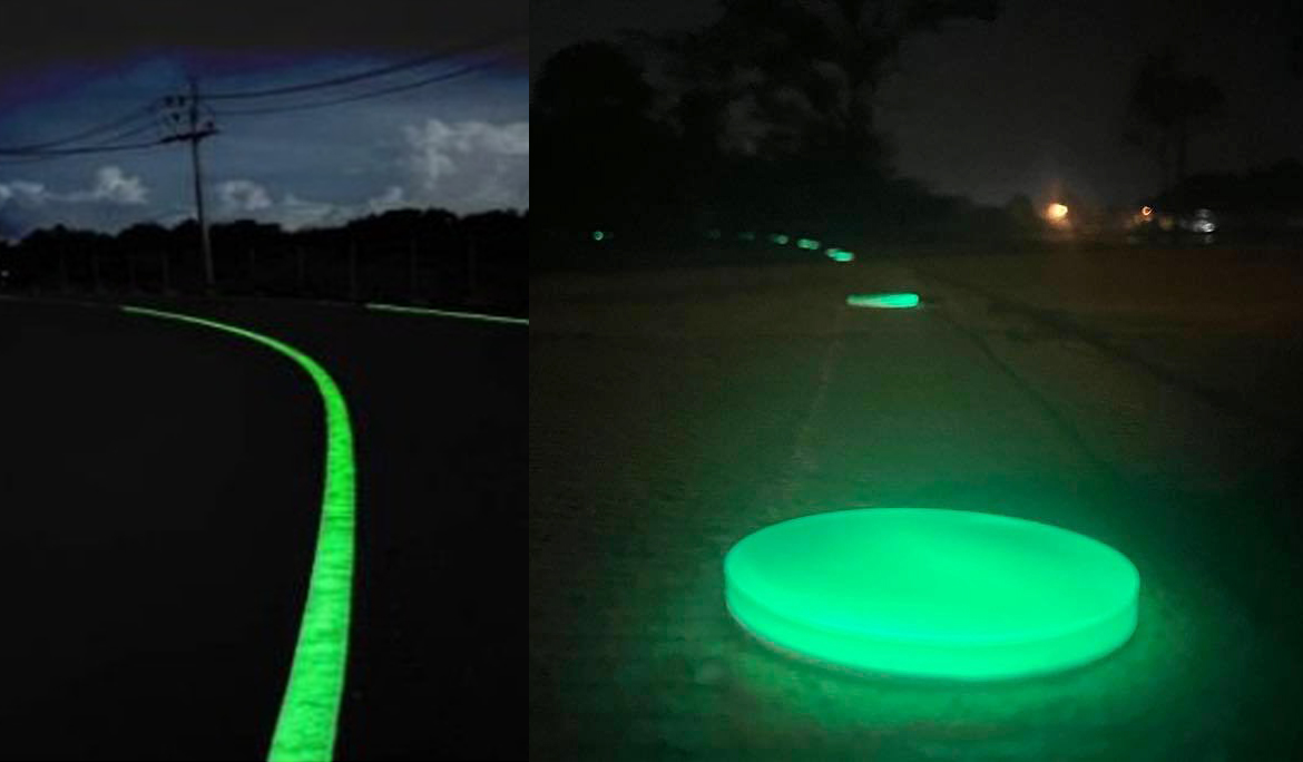 Thai University Unveils Self-Lit Road Markers Boost Safety