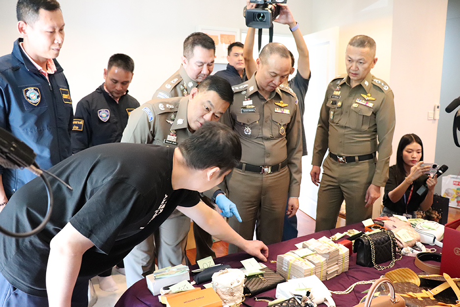 Cyber Police Bust Malaysian-Thai Couple in Gambling Money Laundering